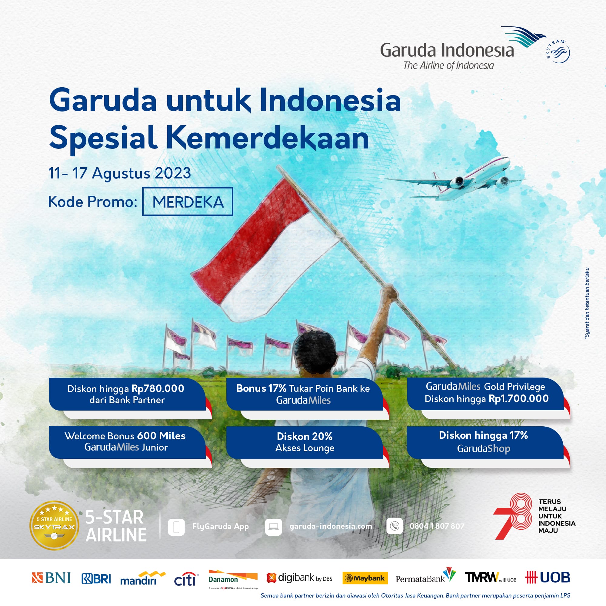 Garuda Indonesia Luncurkan Program Travel Deals Spesial Kemerdekaan ...