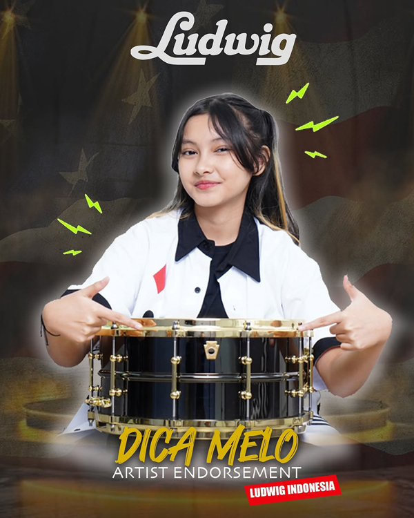 Dica Melo, Drummer Muda Berbakat, Resmi Bergabung dengan